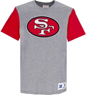 Mitchell & Ness NFL Color Blocked Tee - - Tops - Herren - Grau - M