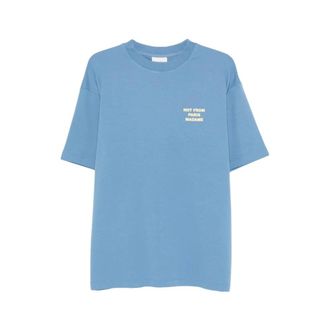 Dr&ocirc;le de Monsieur Homme, Tops, Bleu, Taille: XL Le T-Shirt Slogan