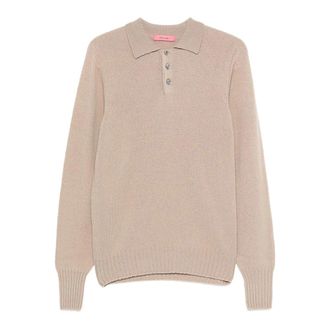Drumohr Polo - - Knitwear - Herren - Beige - L