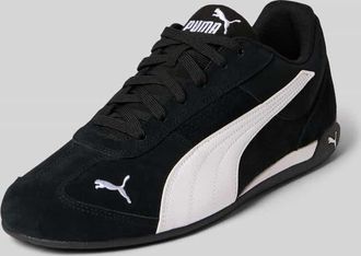Puma Sneaker aus Leder-Mix mit Logo-Stitching
