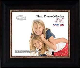 Inov8 Bilderrahmen, Schwarz, 12,7 x 10,2 cm