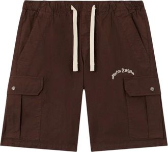 Palm Angels Homme, Shorts, Brun, Taille: XL Bermuda Cargo Shorts