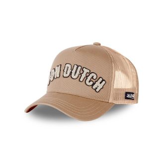 Von Dutch Tracker Kappe Herren Perfekter Halt, Cap Herren, Beige, Bequem, Beige, Einheitsgr&ouml;&szlig;e