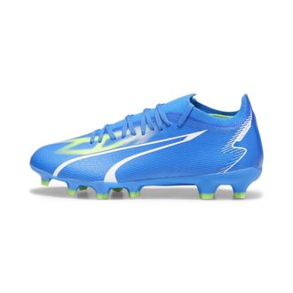 Puma Damen Ultra Match Fg/Ag WNs Fussballschuh, blau/weiß, 40.5 EU