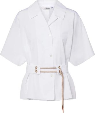 Max Mara 2619111093600 Shirt - - Blouses & Shirts - Damen - Wei&szlig; - M