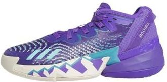 adidas Homme D.O.N. Issue 4 Sneaker, Purple Rush/Off White/Clear Aqua, 44 EU