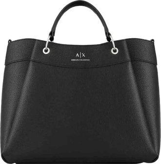 A|X Armani Exchange Femme, Sacs, Noir, Taille: ONE Size Shopping Bag