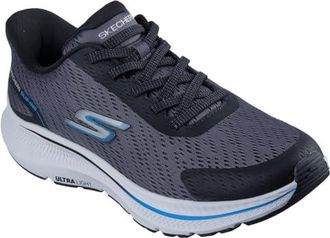 Skechers Homme Go Run Consistent 2.0 Worldview Basket, Charcoal and Black Textile, 41 EU