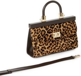 Rodo Sac l&eacute;opard en cuir