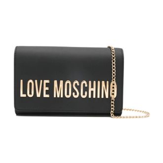 Love Moschino Femme, Sacs, Noir, Taille: ONE Size Maxi Lettering Smart Daily Bag