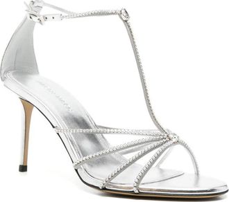 Mach & Mach Silve Heels - Silver