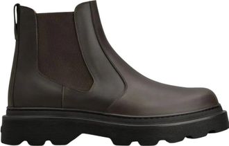 Tod's Homme, Chaussures, Brun, Taille: 44 EU Carrarmato 24L Chelsea Boot