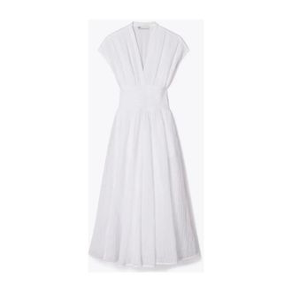 Tory Burch Damen, Kleider, Wei&szlig;, SGr&ouml;&szlig;e