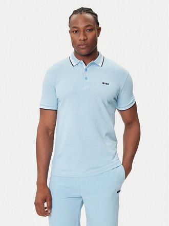 HUGO BOSS Poloshirt Paddy 50469055 Himmelblau Regular Fit