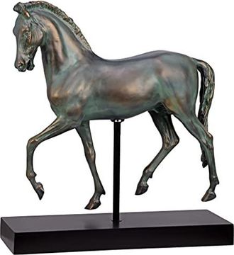 Design Toscano Klassische Pferdestudie, Figur
