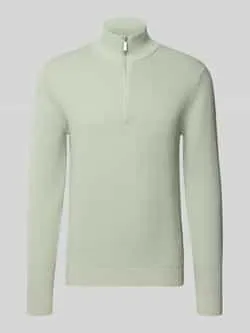 Selected Regular Fit Troyer aus reiner Bio-Baumwolle Modell DANE