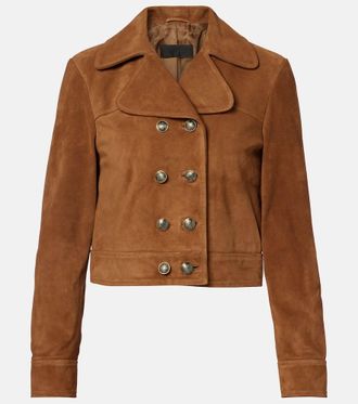 Nili Lotan Veste raccourcie Cassidy en daim