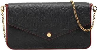 Louis Vuitton Pochette Felicie Pre-owned - Femme - Pre-owned - Noir - Taille: ONE Size