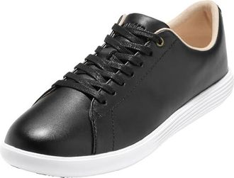 Cole Haan Grand Crosscourt Sneaker, Baskets, Noir (Black Leather/White Black Leather/White), 35.5 EU