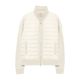 Moncler Herren, Strickwaren, Wei&szlig;, LGr&ouml;&szlig;e