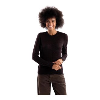 Pinko Pamplona Rundhals-Strickpullover - - Knitwear - Damen - Braun - S
