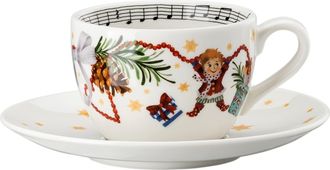 Rosenthal Sammelserie 2021 Lasst uns froh und.. Cappuccinota. 2-tlg