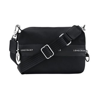 Longchamp Femme, Sacs, Noir, Taille: ONE Size Le Pliage Energy XS Sac bandouli&egrave;re