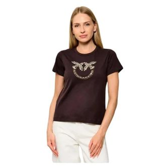 Pinko Quentin T-Shirt - - Tops - Damen - Braun - L