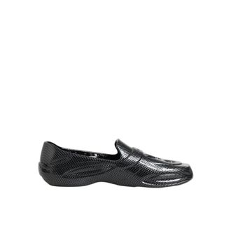 Dolce & Gabbana Schwarze Gummisneaker mit niedrigem Schaft - - Shoes - Herren - Schwarzk - 44 EU