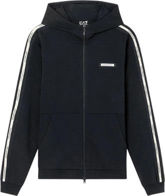 Emporio Armani Emporio Armani Ea7, Homme, Sweatshirts et sweats &agrave; capuche, Noir, Taille: XL SweaT-shirt &agrave; capuche Logo Series
