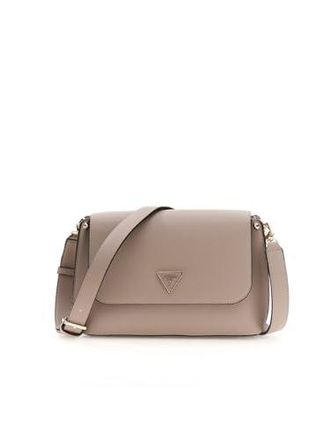 Guess sac à épaule bandoulière Meridian II Flap Crossbody Bag Dark Taupe