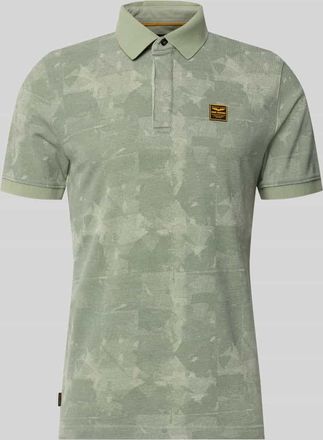 PME Legend Slim Fit Poloshirt mit Label-Patch
