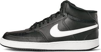 Nike Nike Mens Shoes Court Vision Mid Next Nature, Black/White-Black, DN3577-001, 44.5 EU (10.5 US)