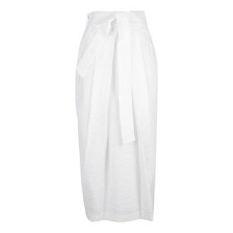 Fabiana Filippi Pleated Midi Skirt - - Skirts - Damen - Wei&szlig; - S