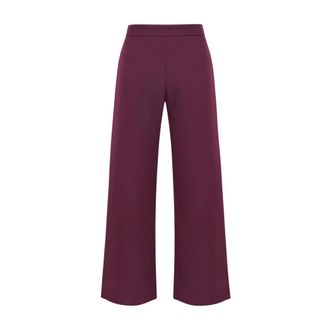 Maliparmi Maliparmi - Pantalon Mat &Eacute;l&eacute;gant - Femme - Pantalons - Rouge - Taille: 44 FR