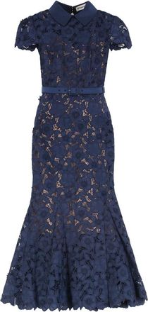 Self Portrait Femme, Robes, Bleu, Taille: 42 FR Robes