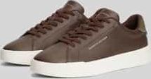 Tommy Hilfiger Sneaker aus Leder-Textil-Mix mit Label-Schriftzug