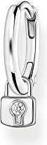 Thomas Sabo Boucles doreille 925 Argent Oxyde de Zirconium femme, Argenté, OneSize - CR700-051-14