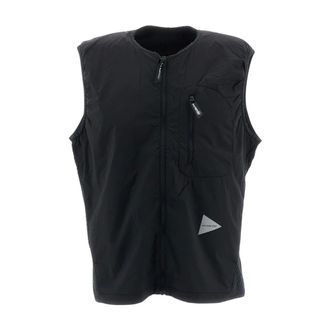 And Wander Gilet matelass&eacute; - Homme - Sport - Noir - Taille: L