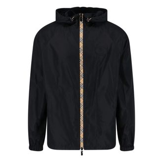 Burberry Homme, Vestes, Noir, Taille: M Light Vestes