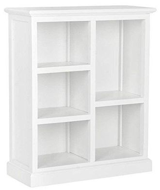 Safavieh Modern Bücherregal mit 5 Regale, Weiß, 28 x 64 x 76.2
