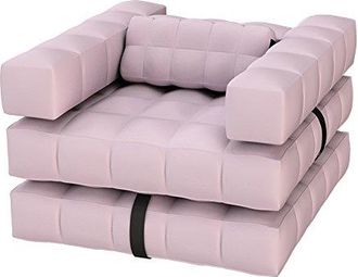 Pigro Felice ModulAir 3-in-1 - Aufblasbarer Poolsessel - Luftmatratze - Sonnenliege - Widerstandsf&auml;hige Materialien - Lange Lebensdauer - Premium - Rose Rosa