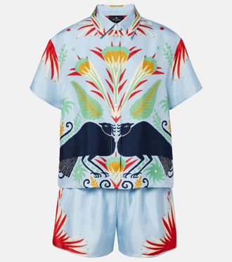 Etro Bedruckter Pyjama aus Seide