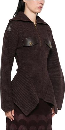 Zimmermann Valiant Utility Sweater - - Knitwear - Damen - Braun - S