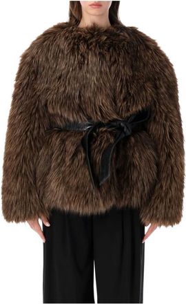 Magda Butrym Veste 07 - Femme - Vestes - Brun - Taille: 34 FR