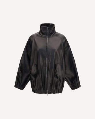 Brunello Cucinelli Leather Jacket Female 40