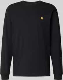 Carhartt Work in Progress Longsleeve mit Label-Stitching