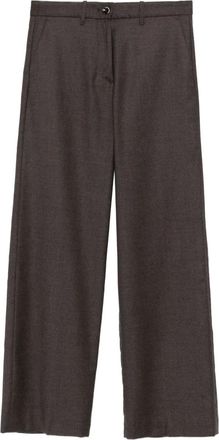 Nine In The Morning pantalon à coupe droite - Marron