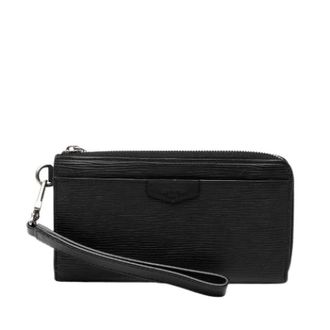 Louis Vuitton Portefeuille Vintage en Cuir Pre-owned - Homme - Pre-owned - Noir - Taille: ONE Size