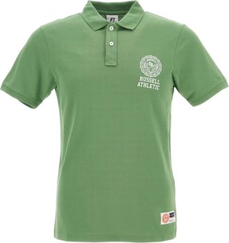 Russell Athletic Avery Classic Poloshirt f&uuml;r Herren, elegant und bequem, Englisch Ivy, XL
